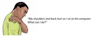 Why do I have neck and shoulder discomfort at the computer? | the peper ...